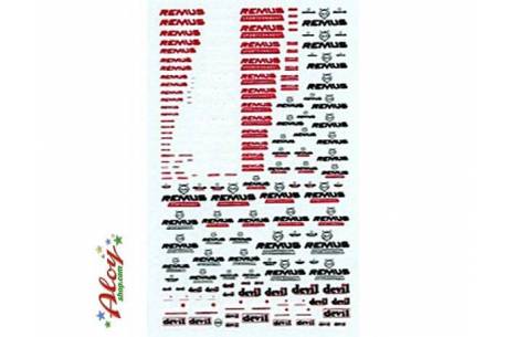 Decal Virages Remus, Devil Exhaust 1/32 - Aloy EvolutionShop S.L.
