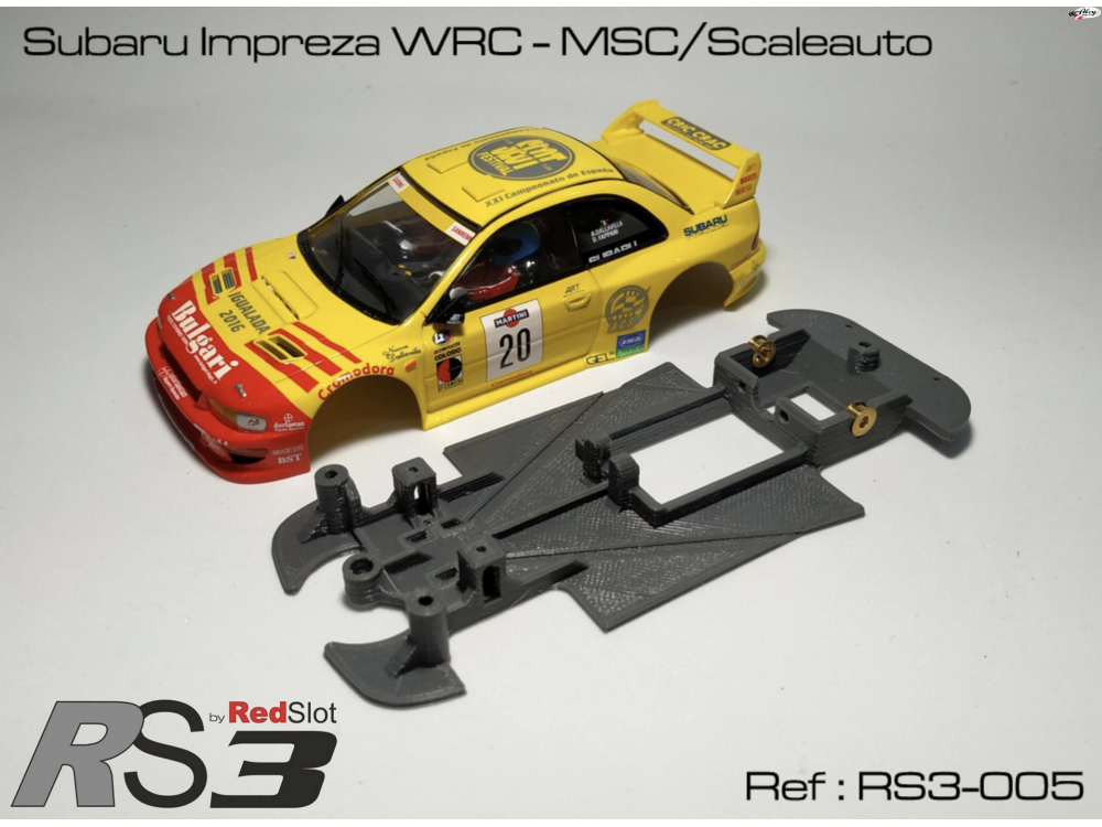 Chassis 3DP Flex RS3 Subaru Impreza WRC IL - Aloy EvolutionShop S.L.