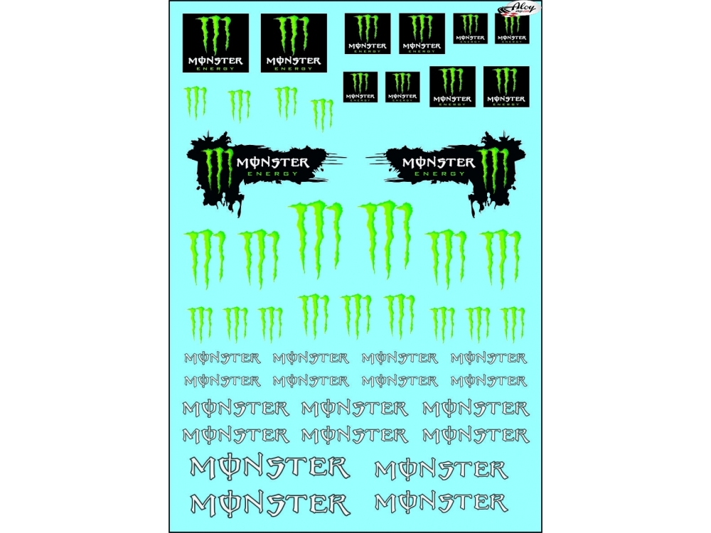 Monster decals - Aloyshop.com